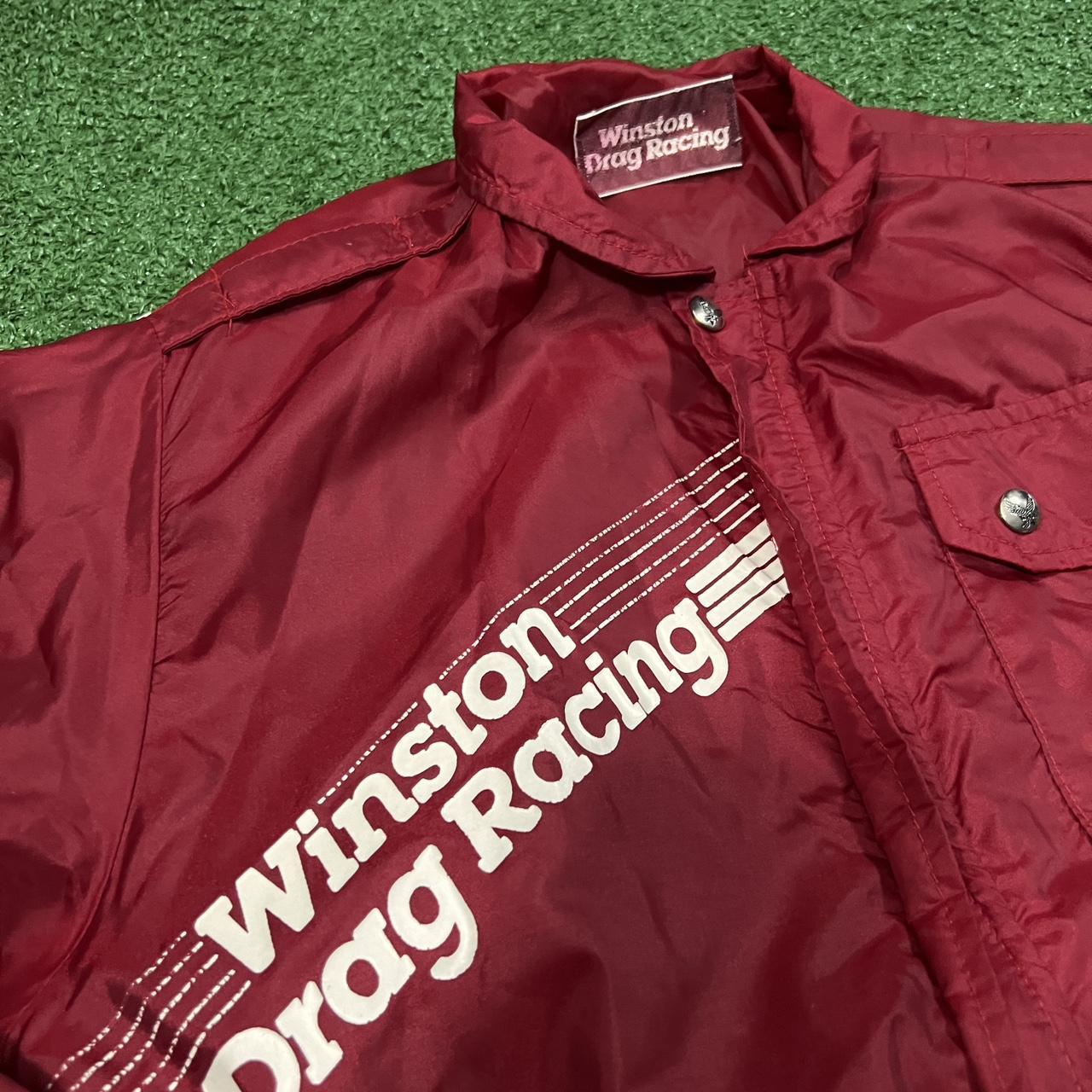 Vintage 80’s Winston Racing Bomber Racing jacket - Depop