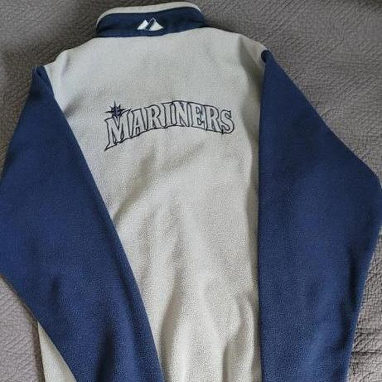 Vintage Mariners fleece. Good condition. Fits-... - Depop