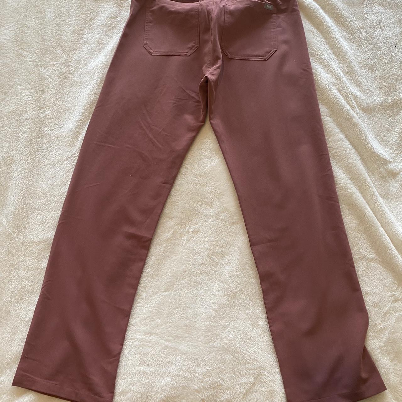 figs mauve livingston basic scrub pant size small,... - Depop