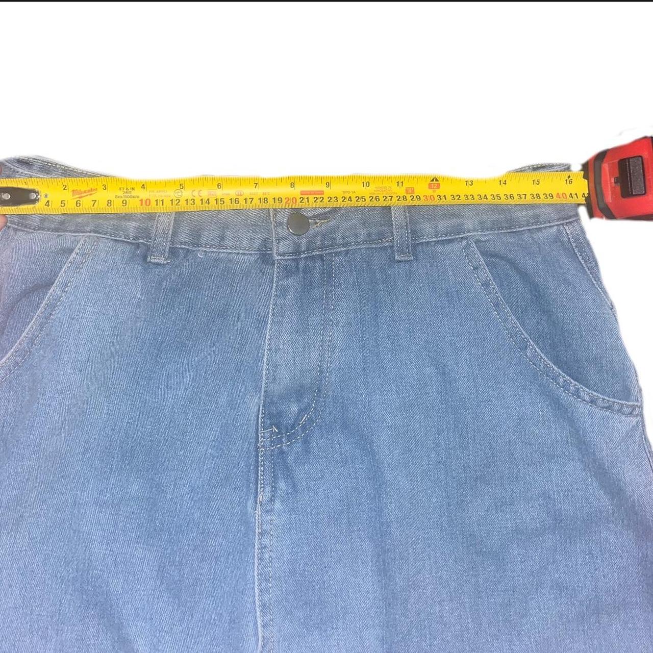 Kangaroo jnco reps measurement are above/ message... - Depop
