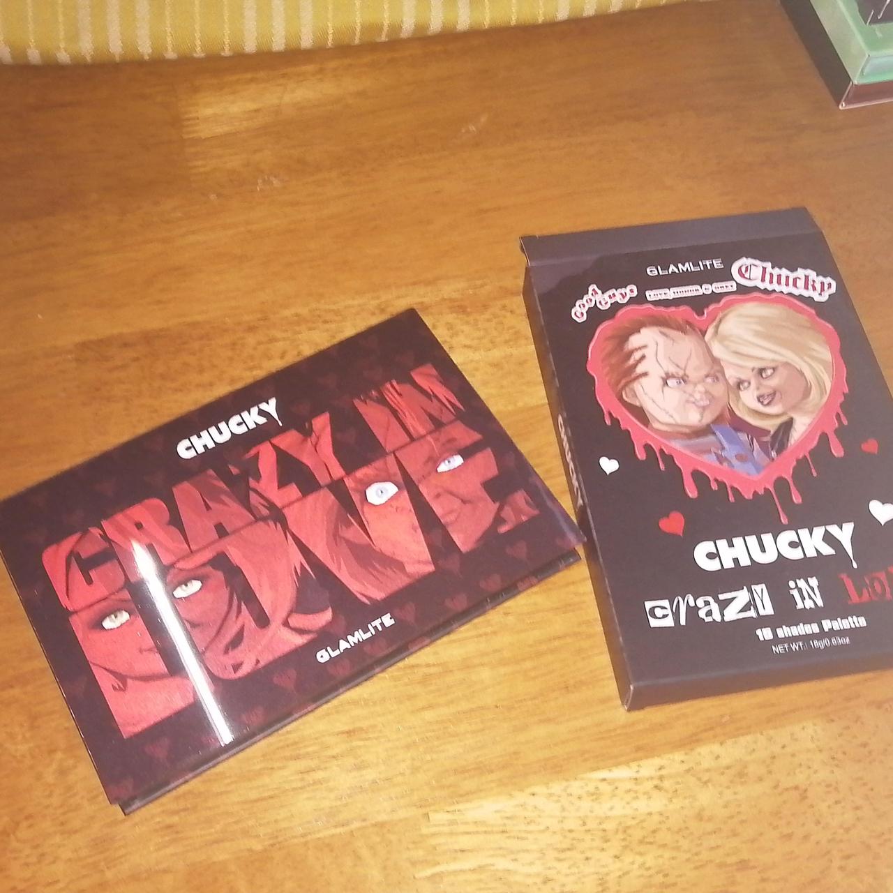 Glamlite Chucky Crazy in Love 15 pan palette, new,... - Depop