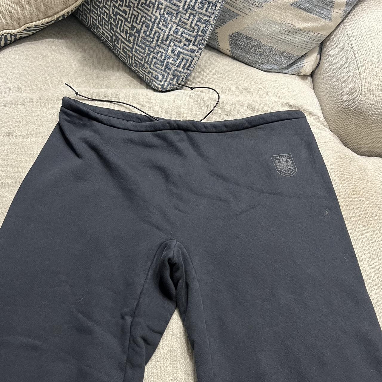 Kanye West Ye Vultures Black Sweatpants Size 2... - Depop