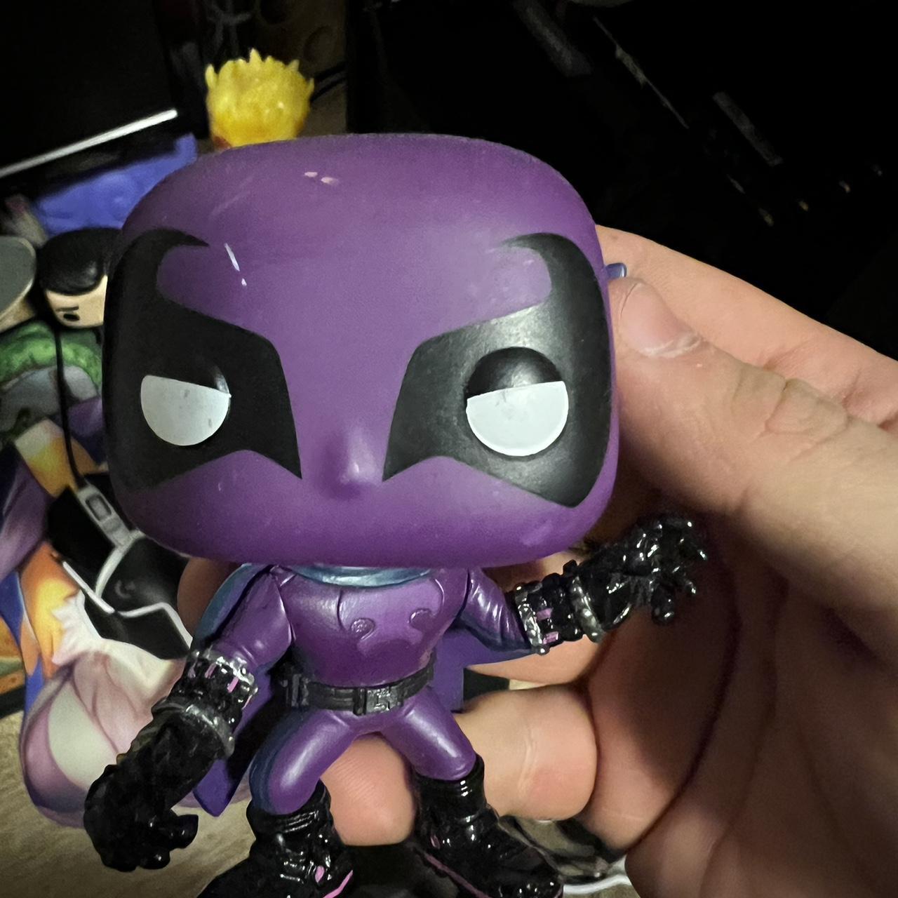 Prowler funko pop with minor scratches no box - Depop