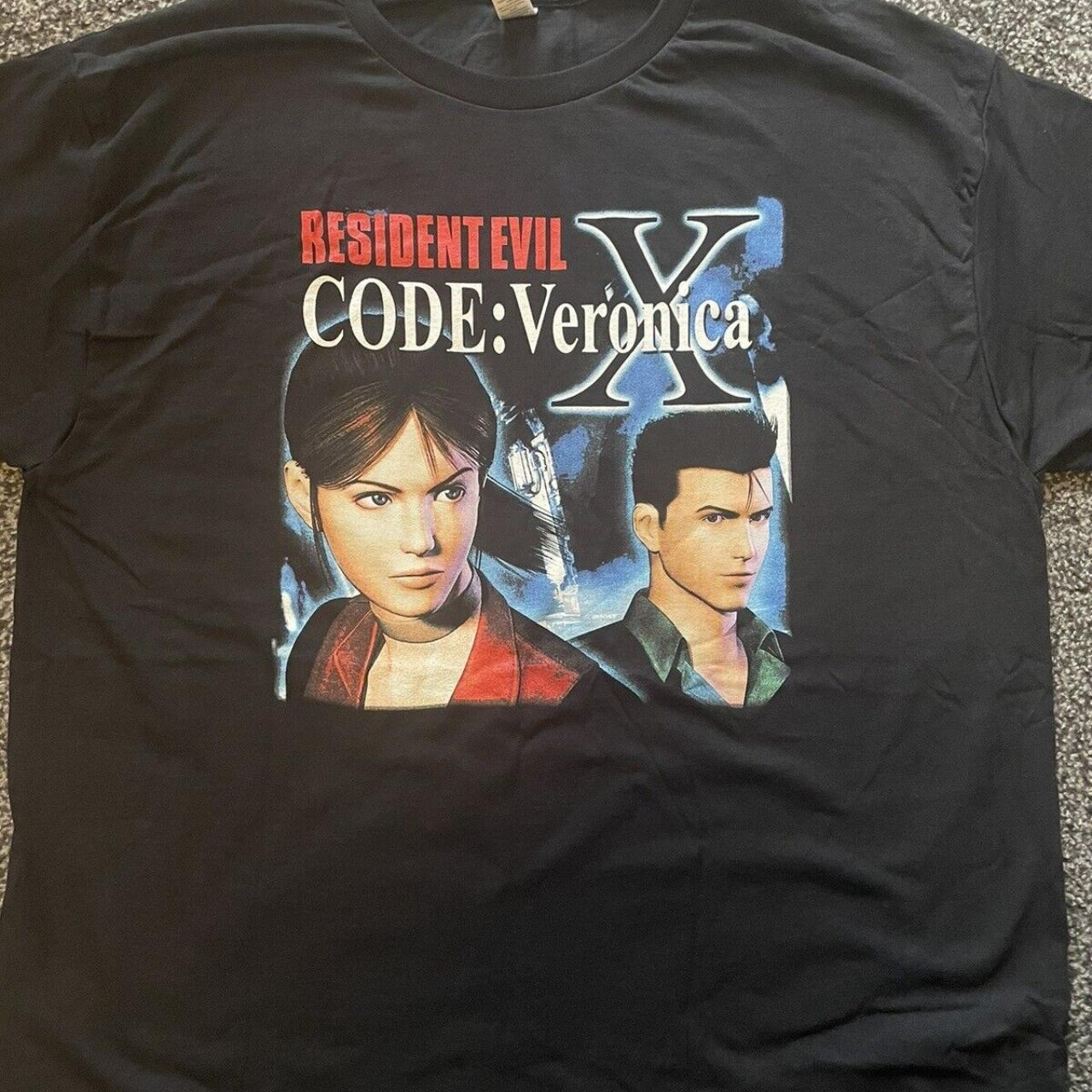 resident evil code veronica horror movie unisex... - Depop