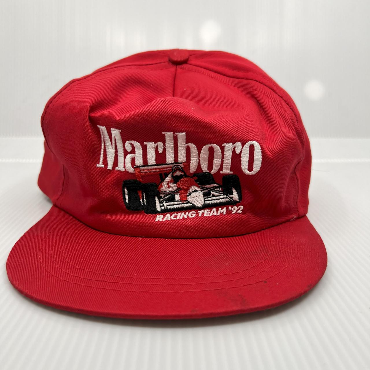 Vintage NEW Marlboro Racing Team '92 Snapback Hat... - Depop