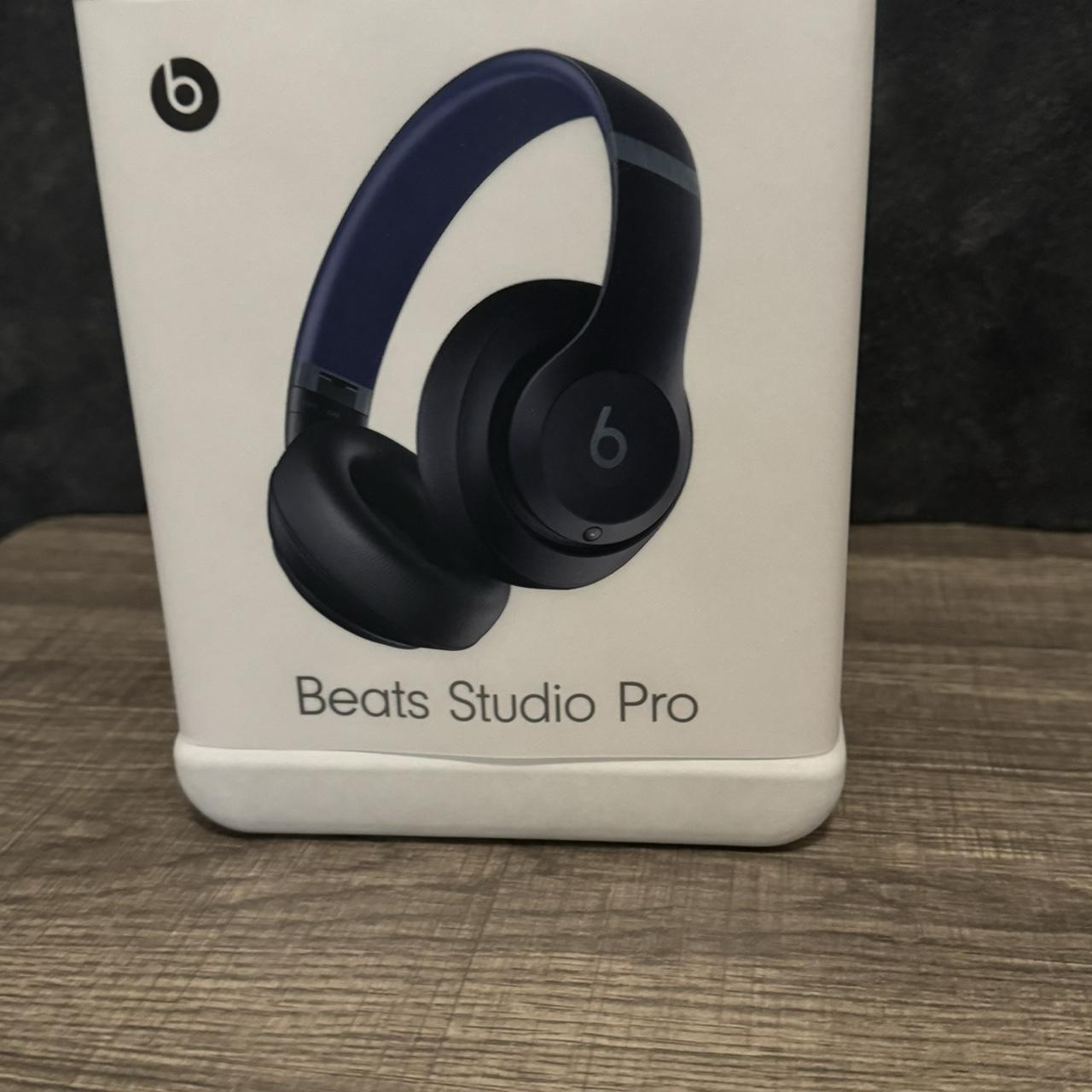 Beats studio pro, navy blue (2023) $349.99 on the... - Depop