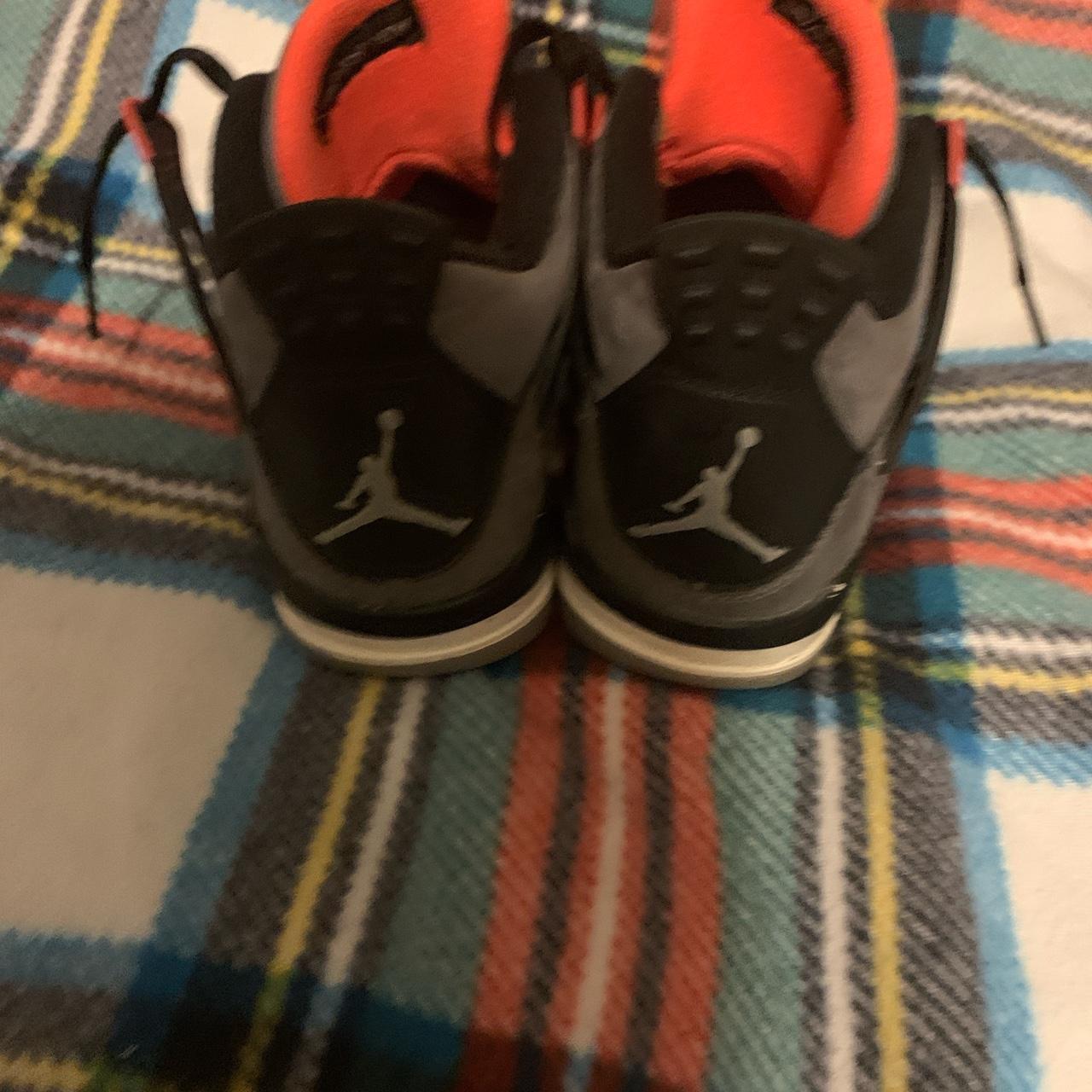 Jordan 4 infrared red grey #jordan 4s | Depop