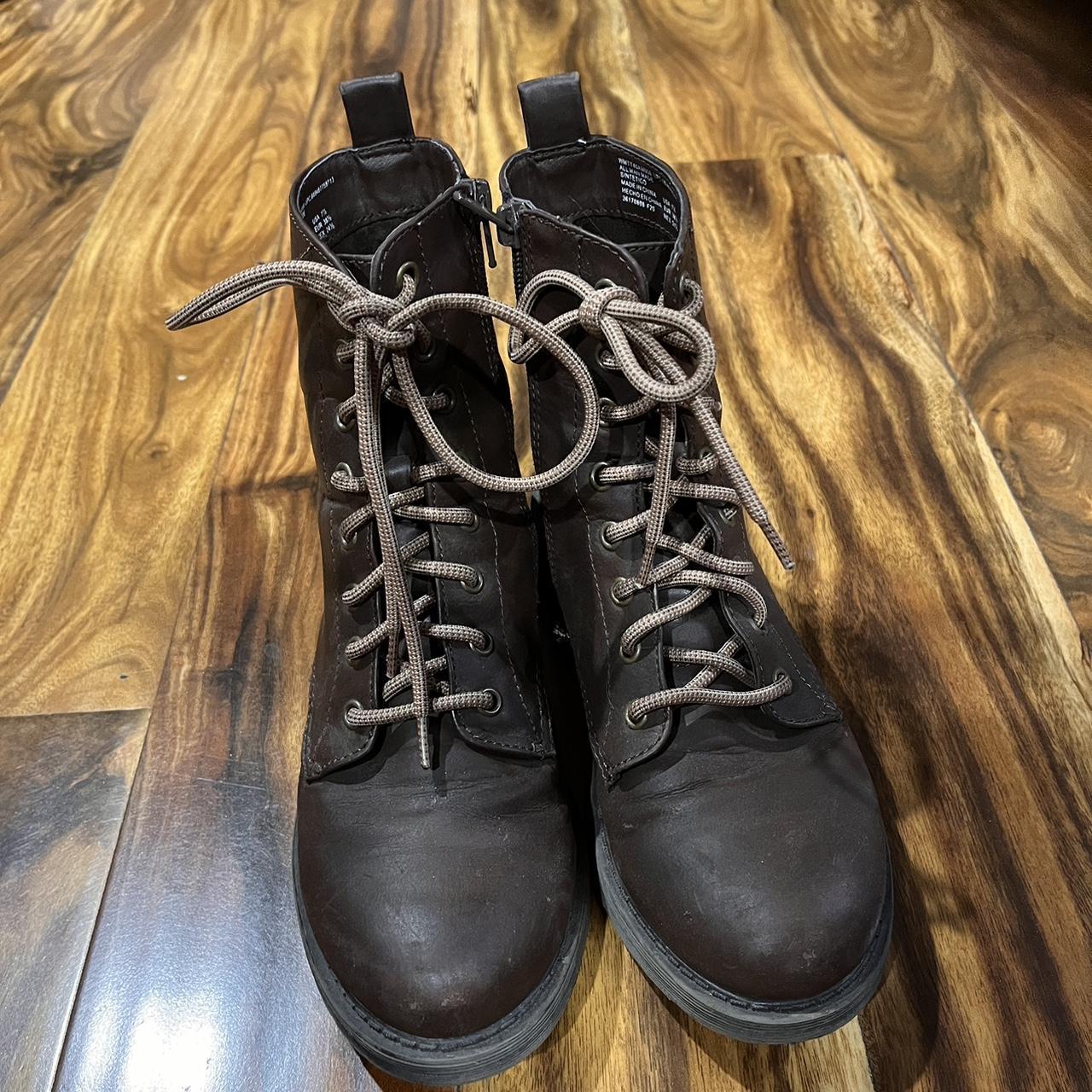 Time and true brown ankle boots. - Depop