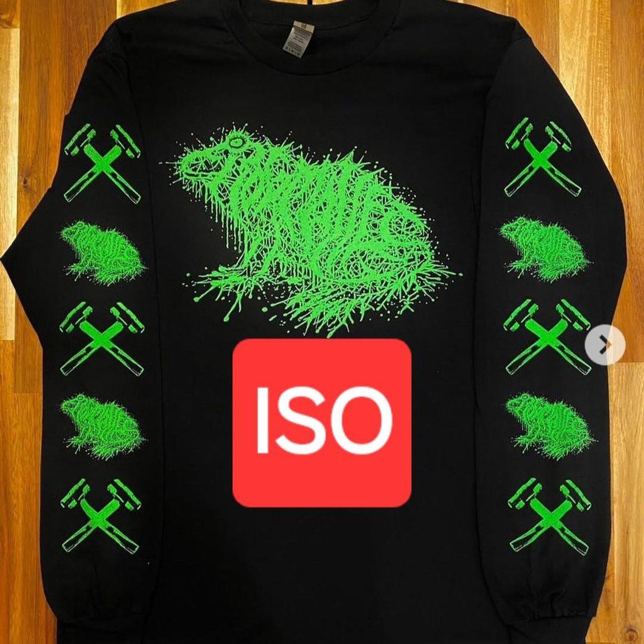 IN SEARCH OF FROG MALLET LONG SLEEVE IN A SIZE XL 🐸🔨... - Depop