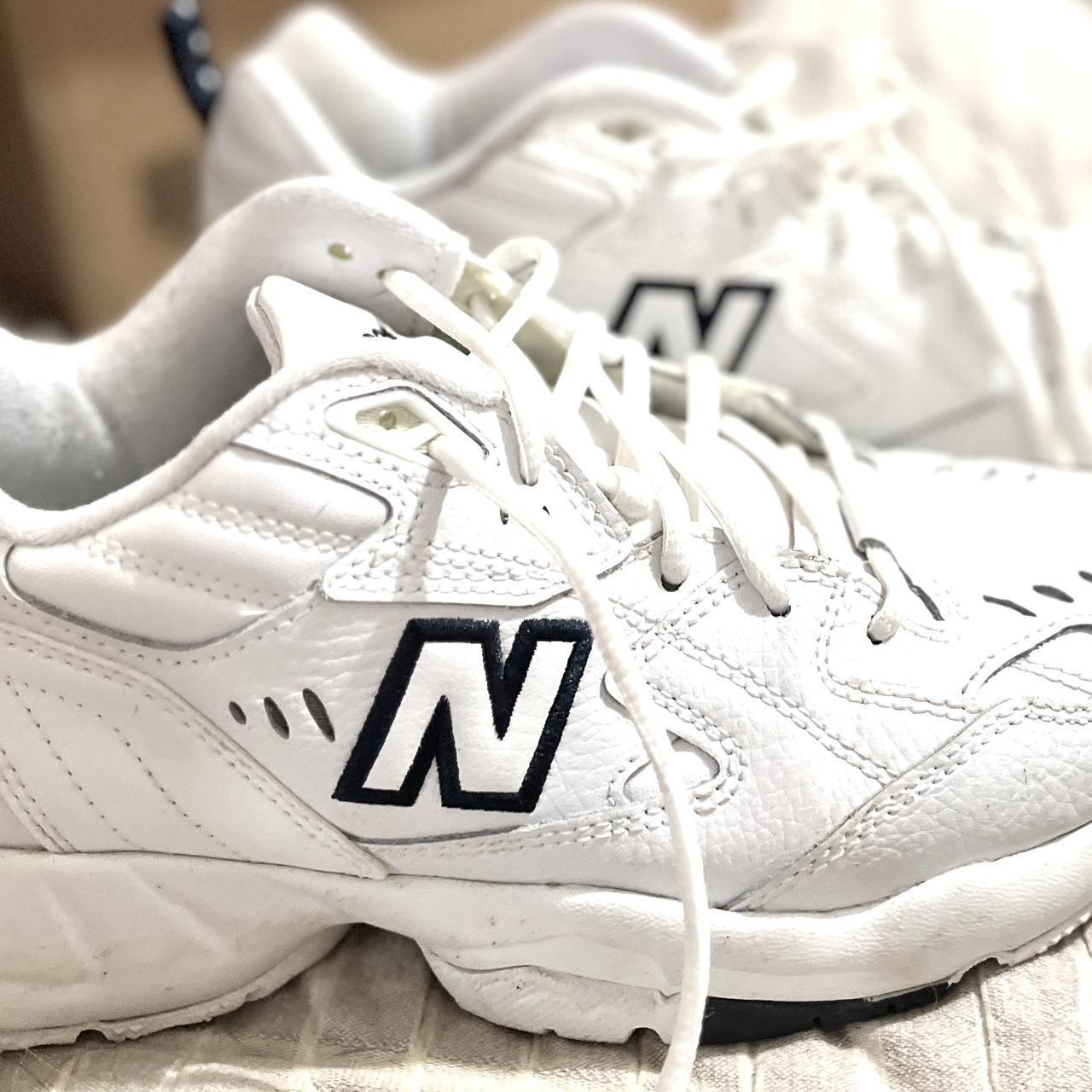 New Balance WX608WT 608 White Navy Cross Training... - Depop
