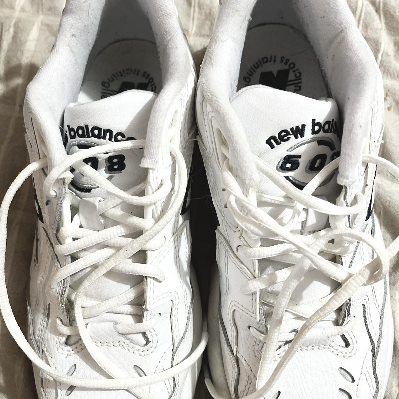 New Balance WX608WT 608 White Navy Cross Training... - Depop