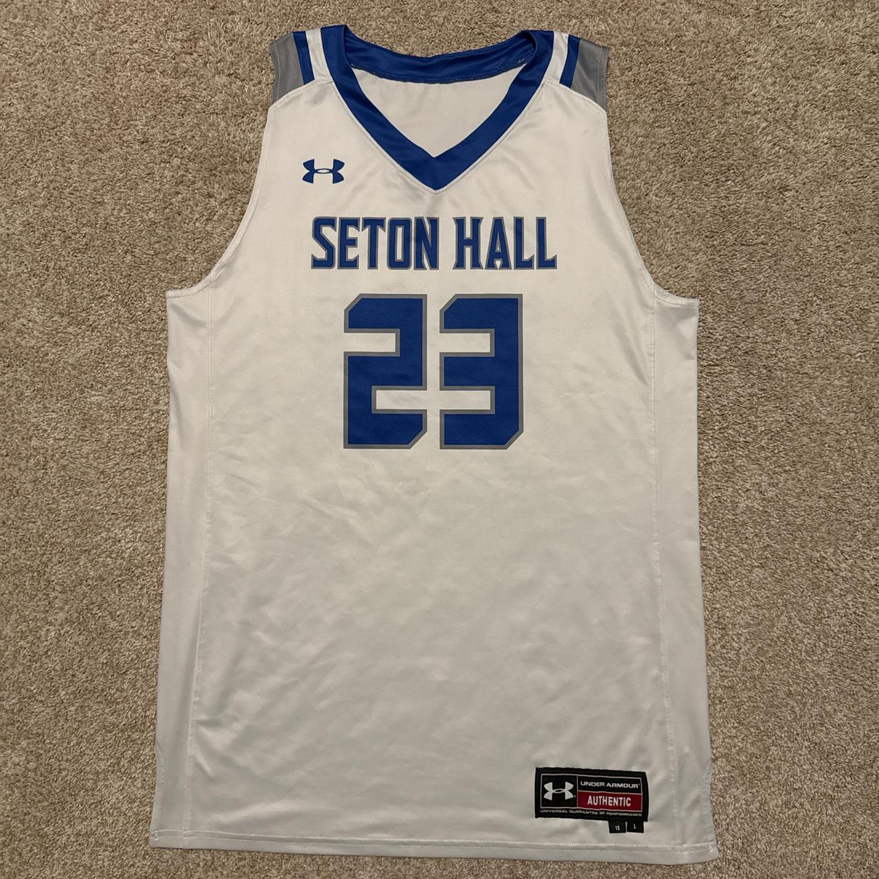 Under Armour Seton Hall Pirates basketball... | Depop