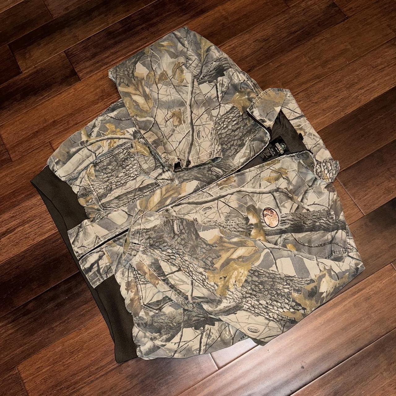 Vintage Red Head RealTree Bass Pro Shop Jacket... - Depop