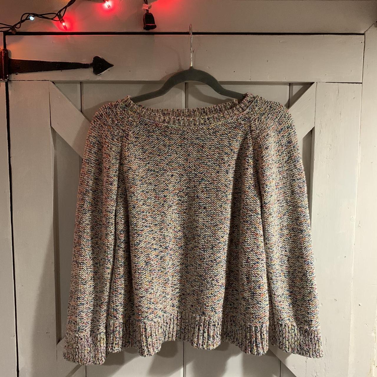 Lou and Grey for Loft Speckled Sweater #loft... - Depop