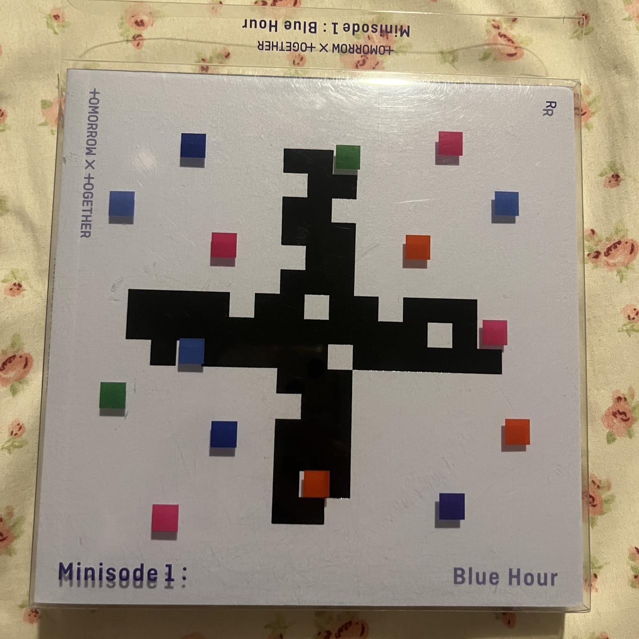 TOMORROW X TOGETHER BLUE HOUR Album (top of cover is... - Depop