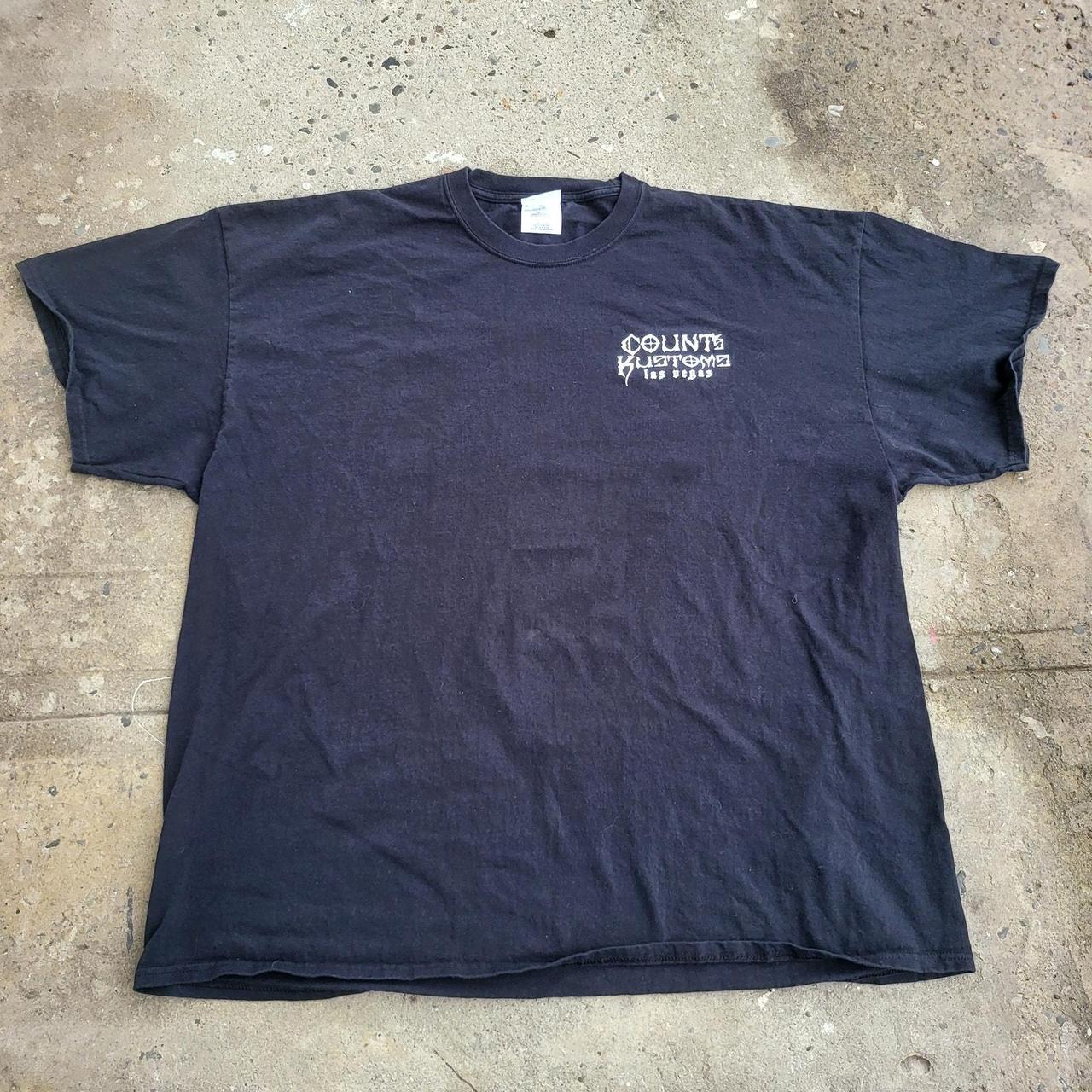 Count's Customs T Shirt Size 3XL XXXL Black Vegas... - Depop