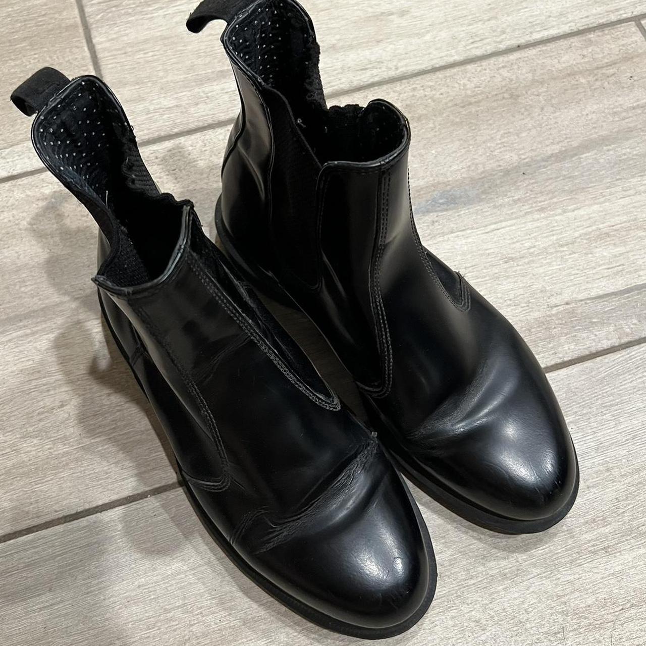 Doc Martens Flora Chelsea boot, they’re marked as a... - Depop