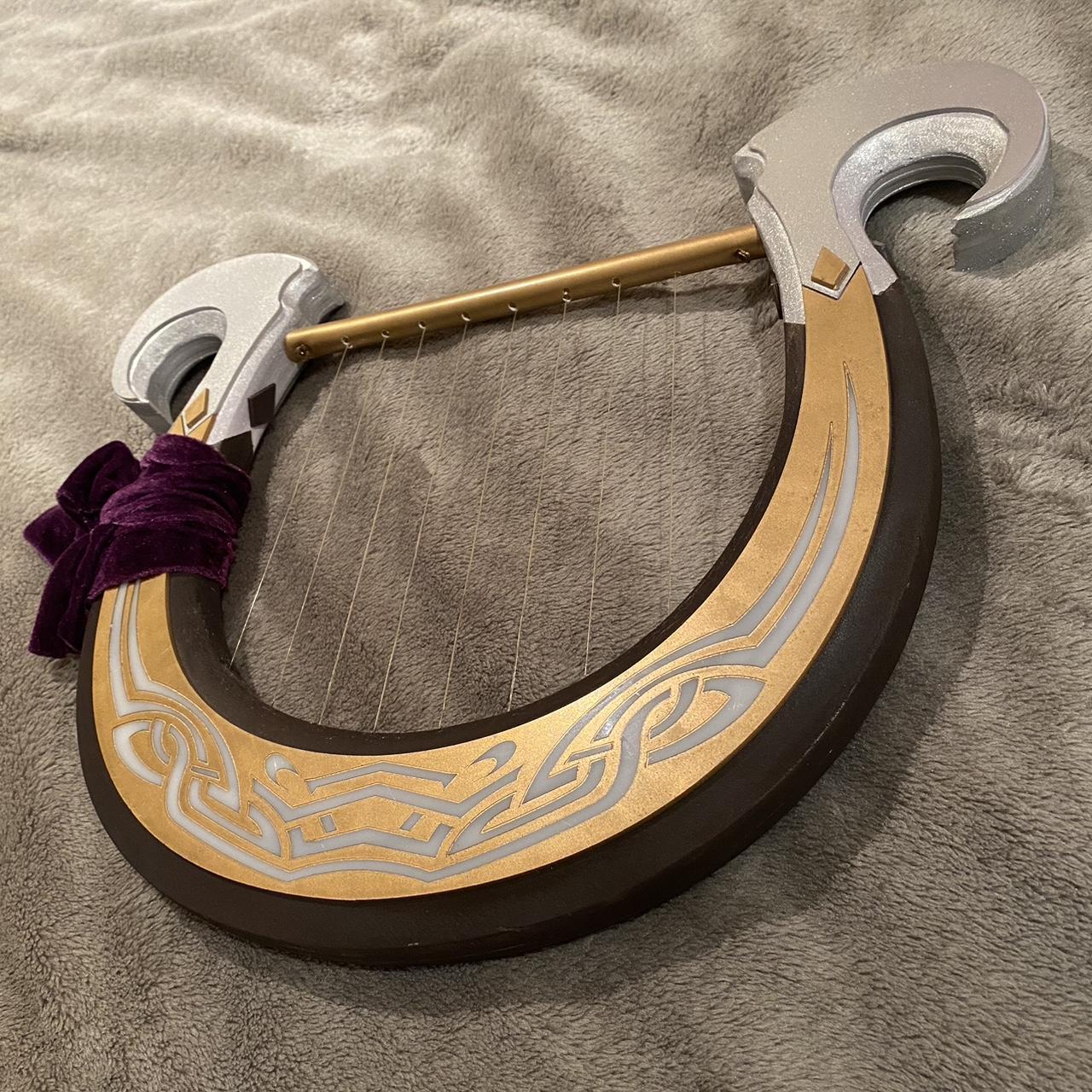 Sheik Cosplay Harp from the Legend of Zelda, Hyrule... - Depop