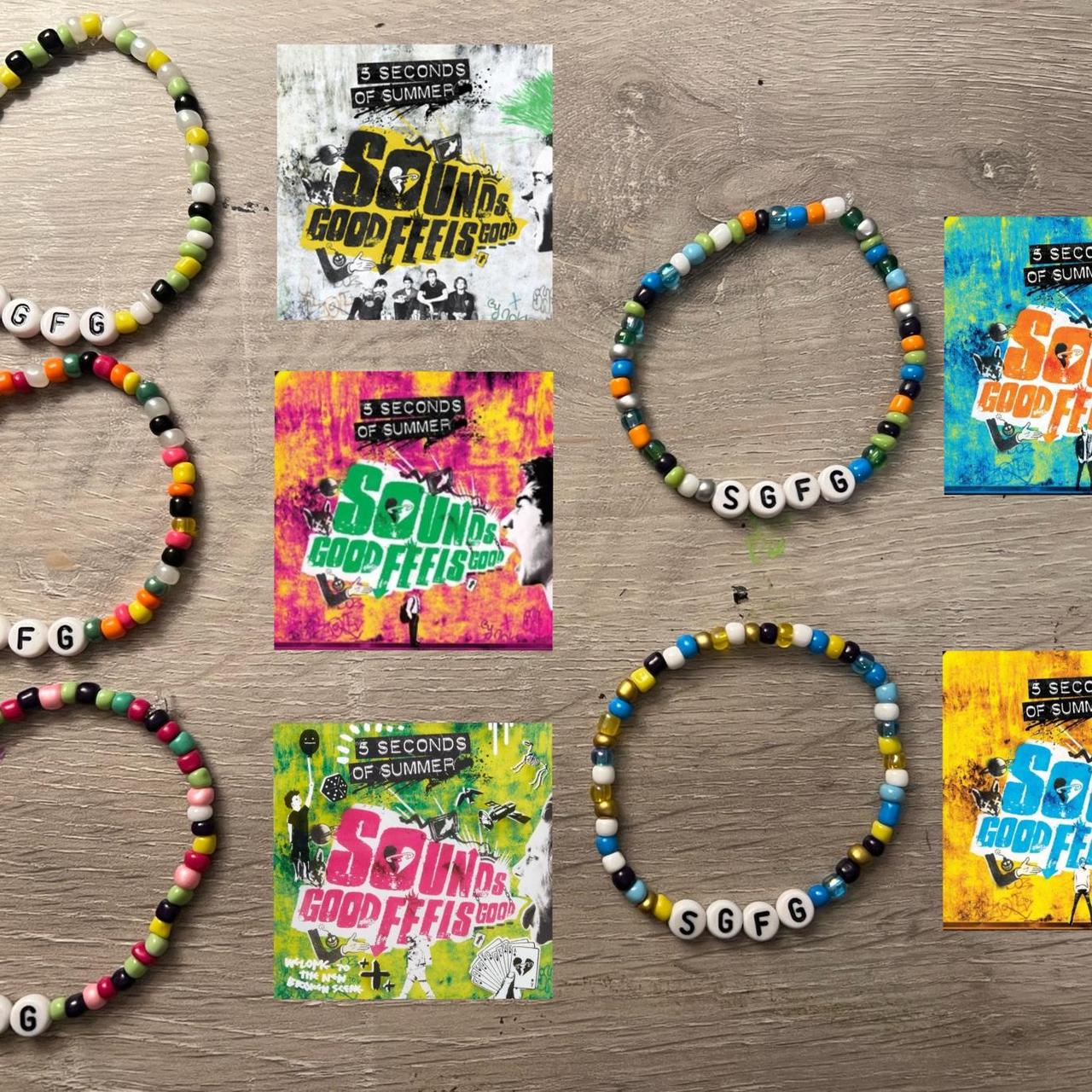 5 pack of 5sos SGFG (sounds good feels good)... - Depop