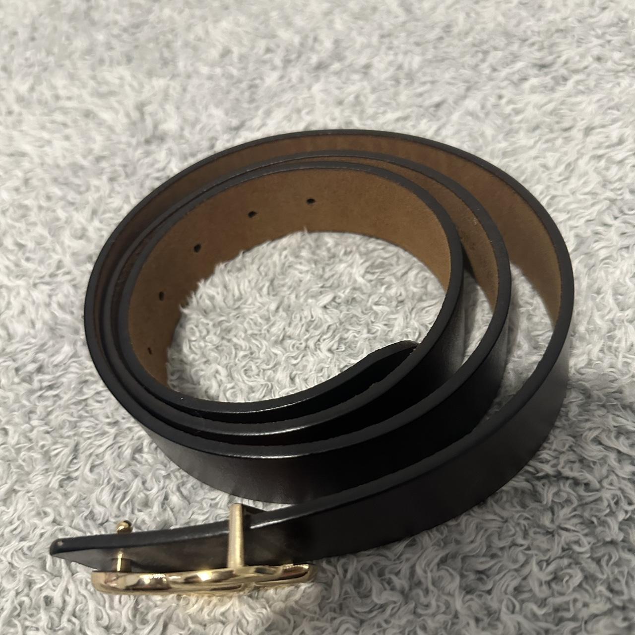 Woman’s Brown Designer Belt - Depop