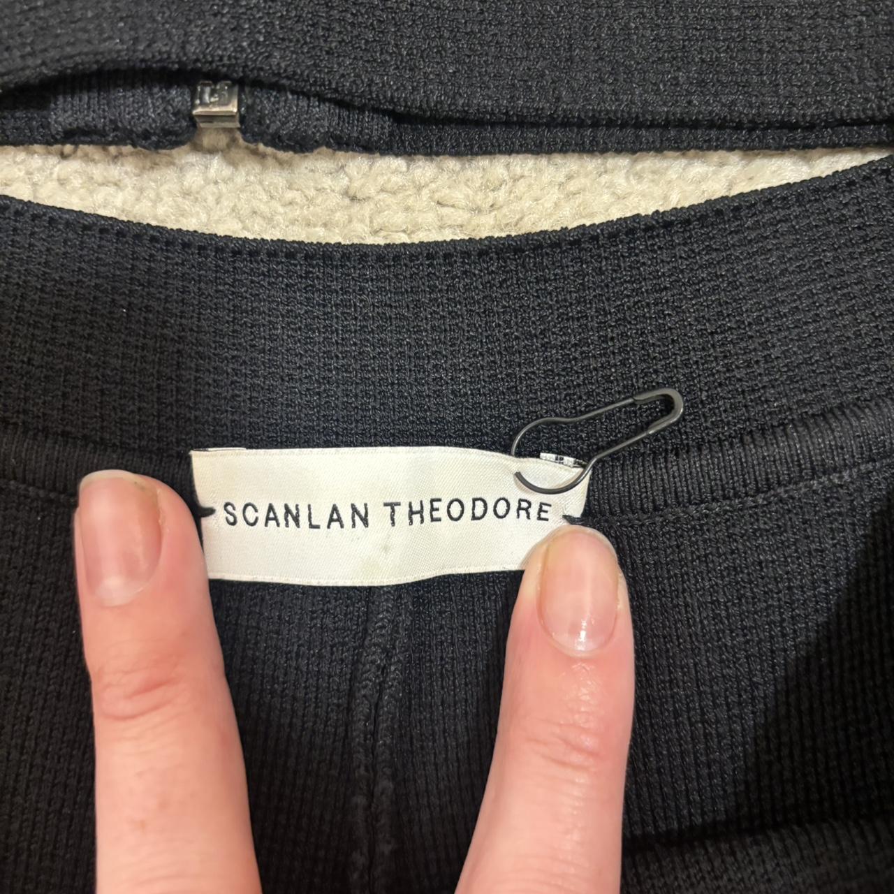 Scanlan and Theodore Black Crepe Shorts and Bustier... - Depop