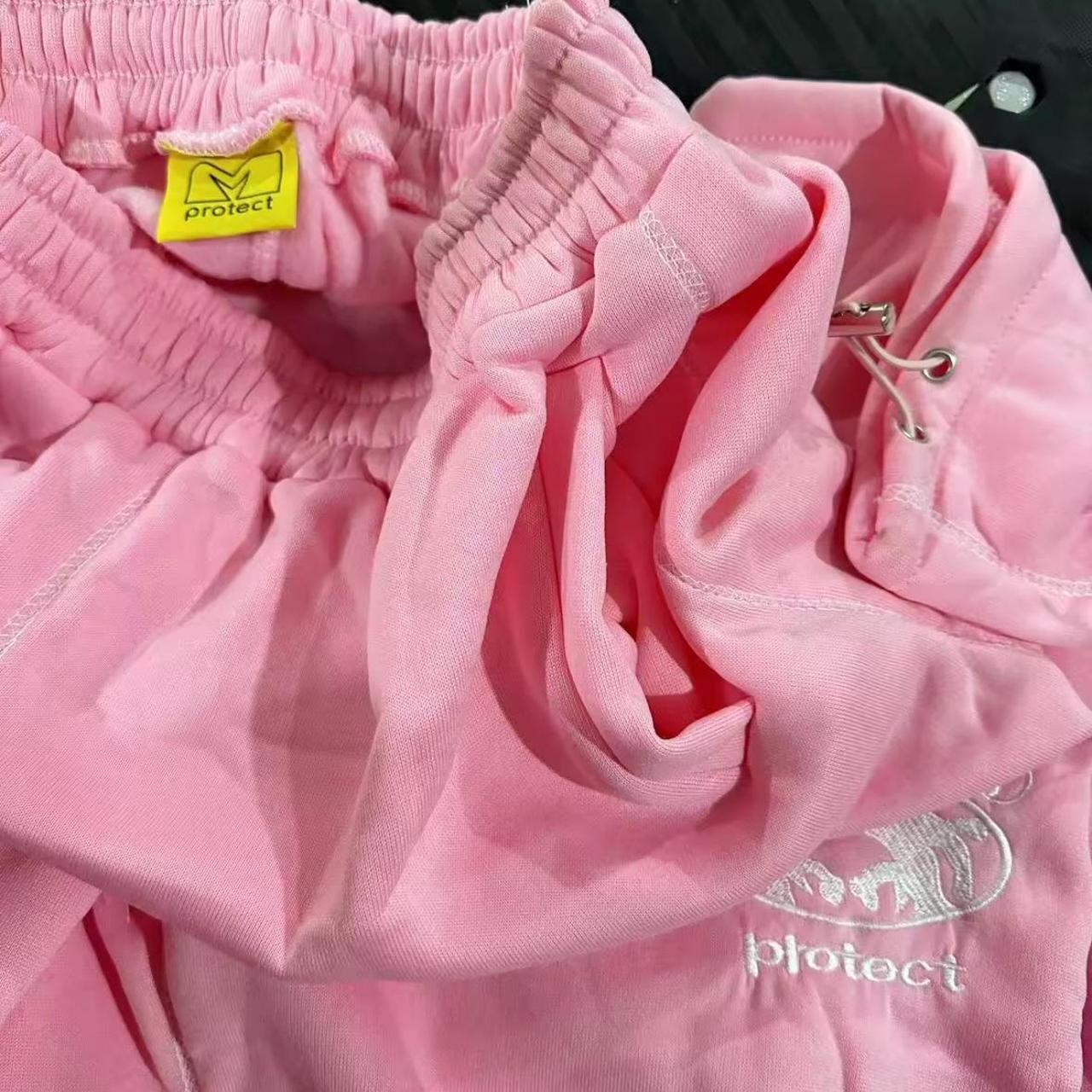 Pink Protect sweatpants (NEWWW/ EXCEPT ALL... | Depop