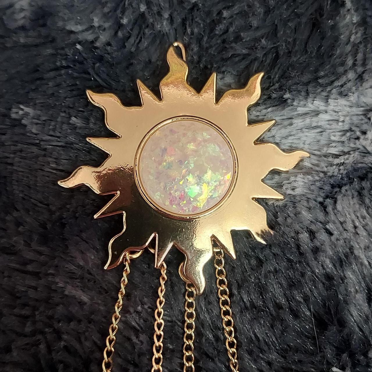 Whimsigoth sun hair clip Great to put in small... - Depop