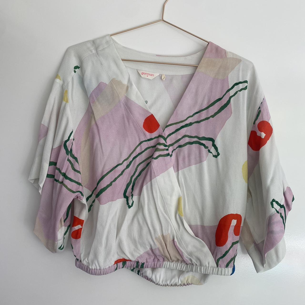 Size 8 Tonee Messiah x Gorman shirt. Worn once,... - Depop