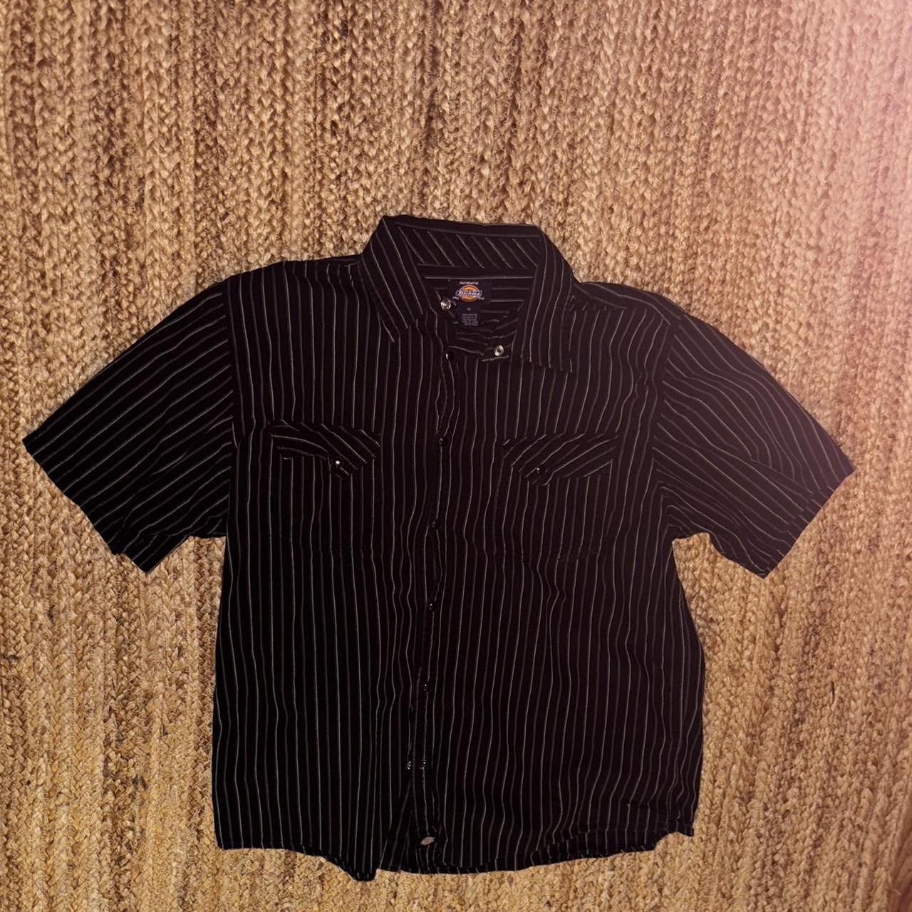 -super cool dickies button up -really sick pattern... | Depop