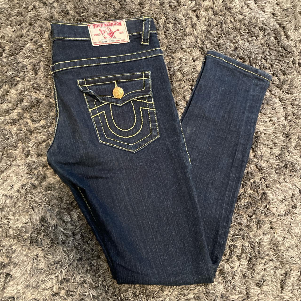 real authentic women’s size 29 true religions with... - Depop