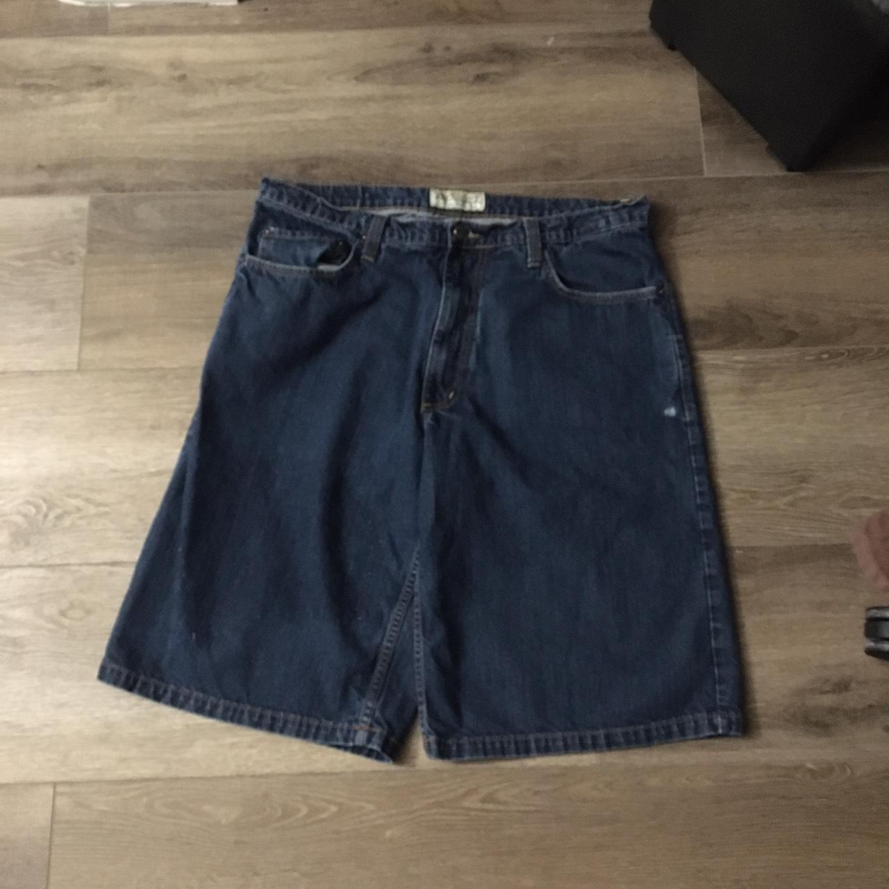 Vtg size 38 neo blue Jorts size 38 - Depop
