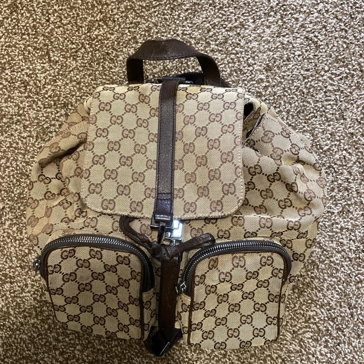 Vintage Gucci backpack - Depop