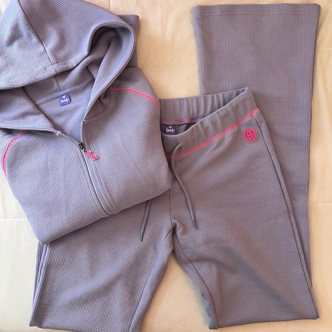 body by raven lilac purple waffle set - size medium... - Depop