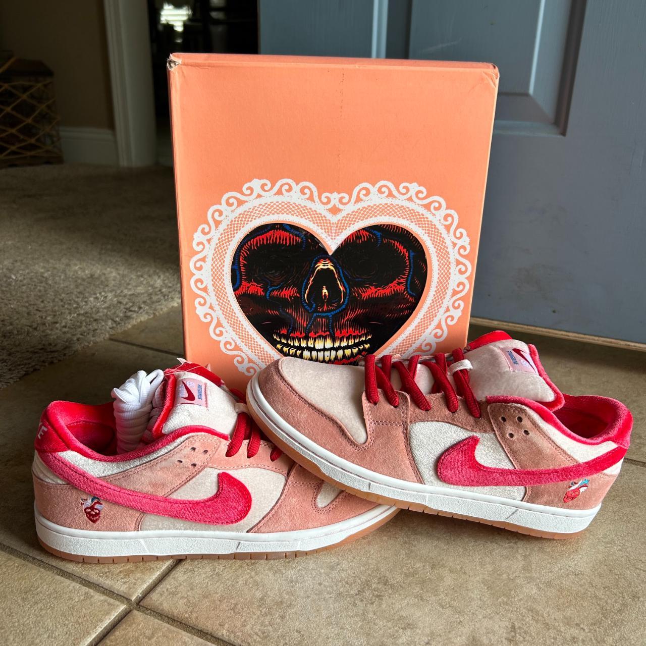 Nike SB Dunk 'Strange Love Skateboards'. Never worn... - Depop