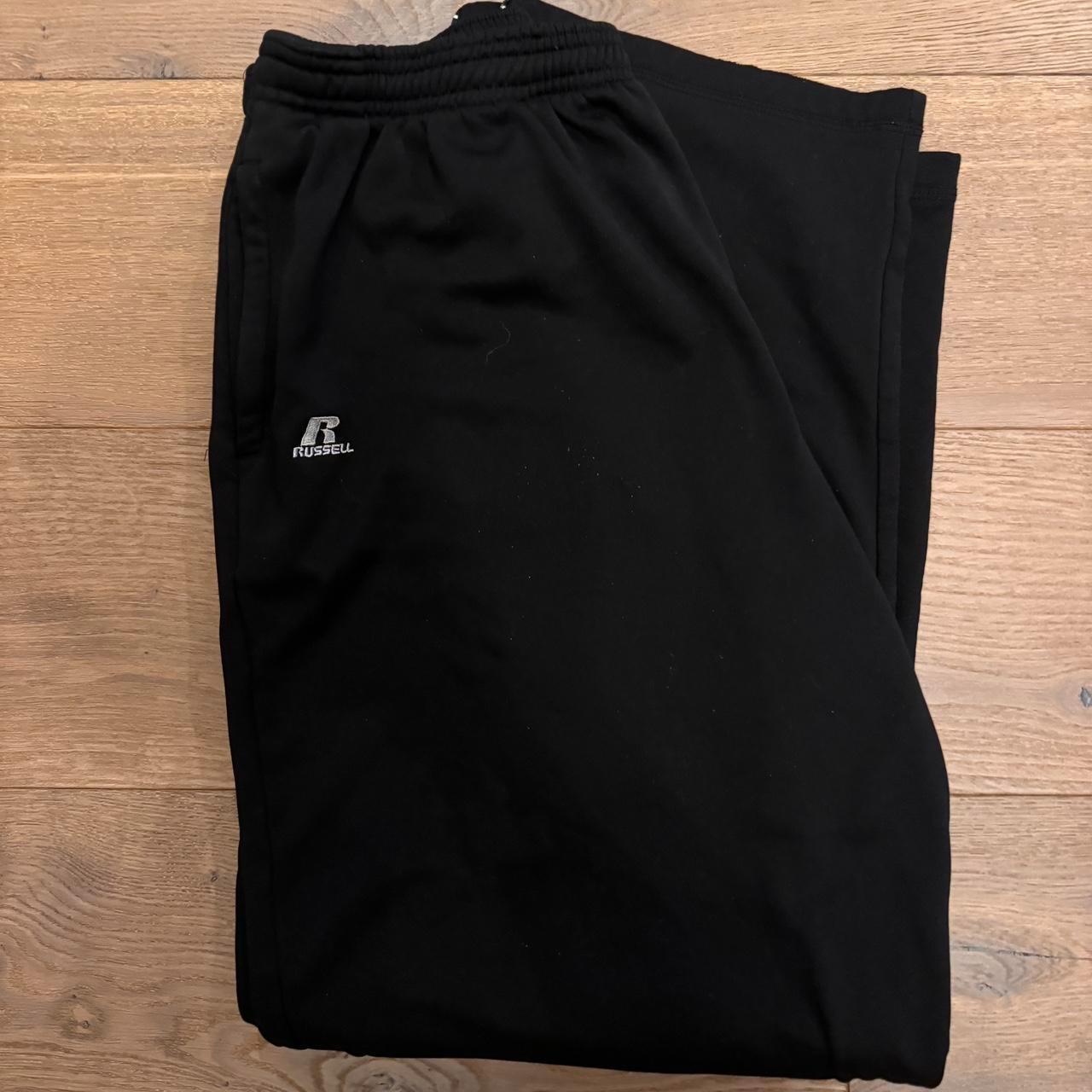 vintage russell athletics college sweats size... - Depop