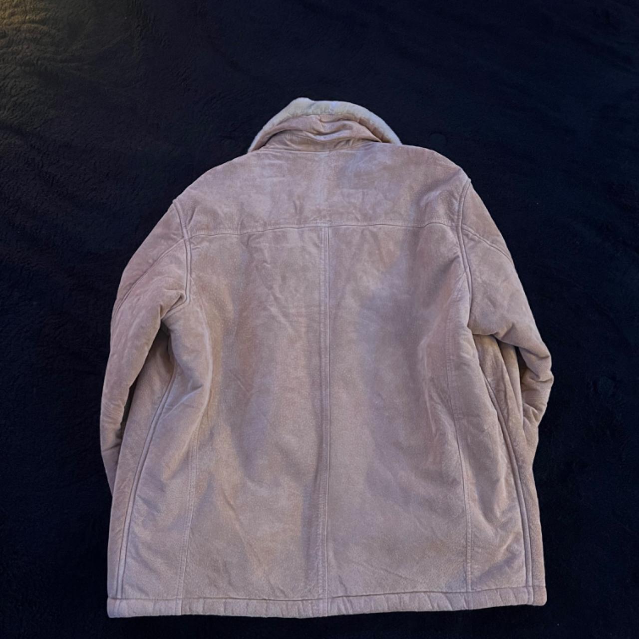 RC Robert Comstock Expedition Leather Fur Lined Jacket - Depop