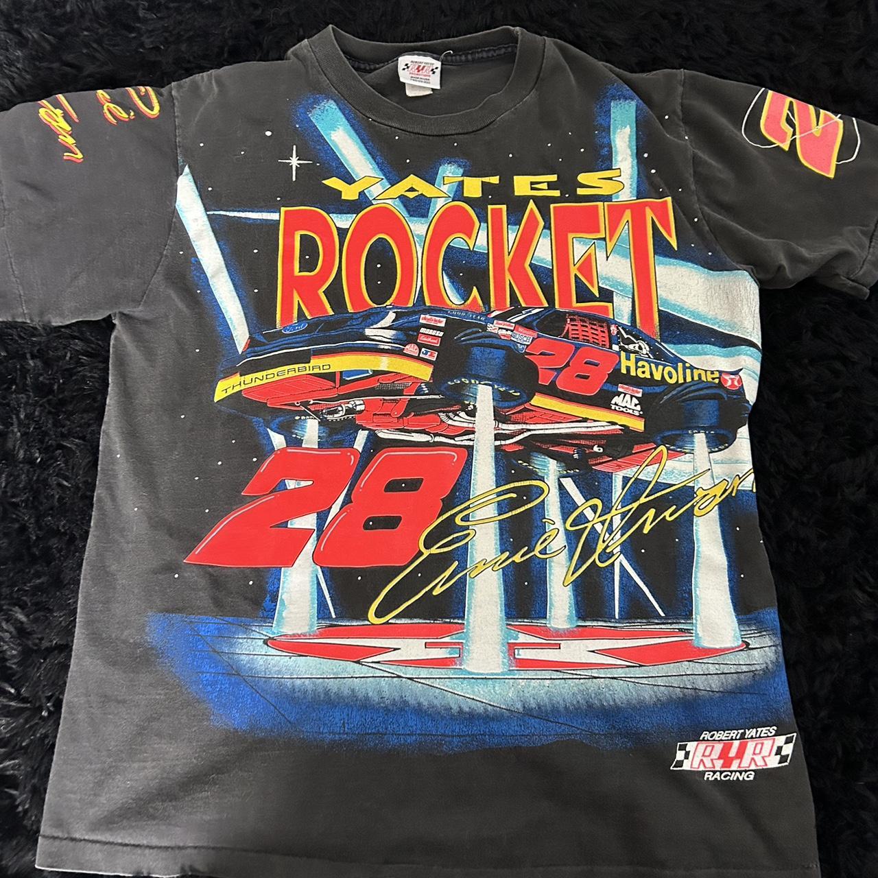 Vintage Yates nascar racing tee Men’s xl no flaws... | Depop