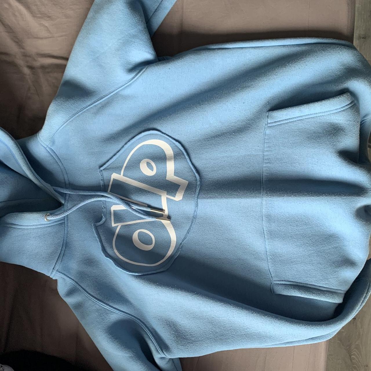 Light Blue OVP oversized tracksuit. Very comfortable... - Depop