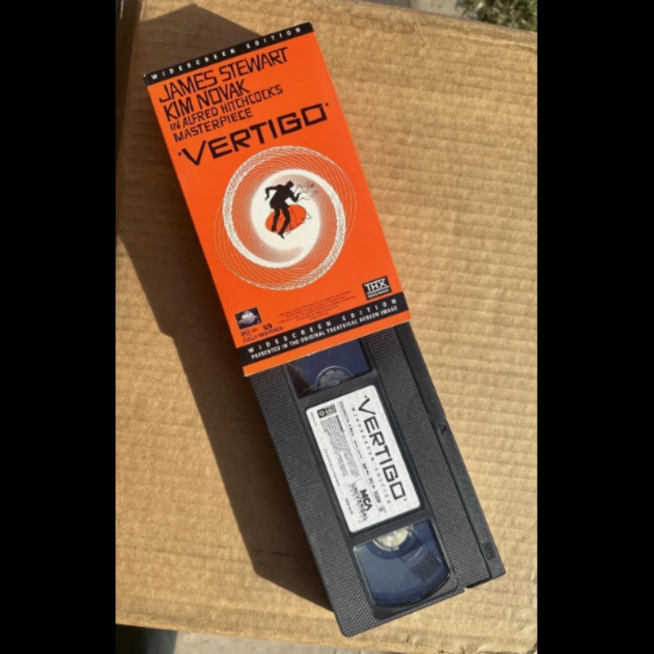 Vertigo (VHS, 1997, Restored, remastered, widescreen... - Depop