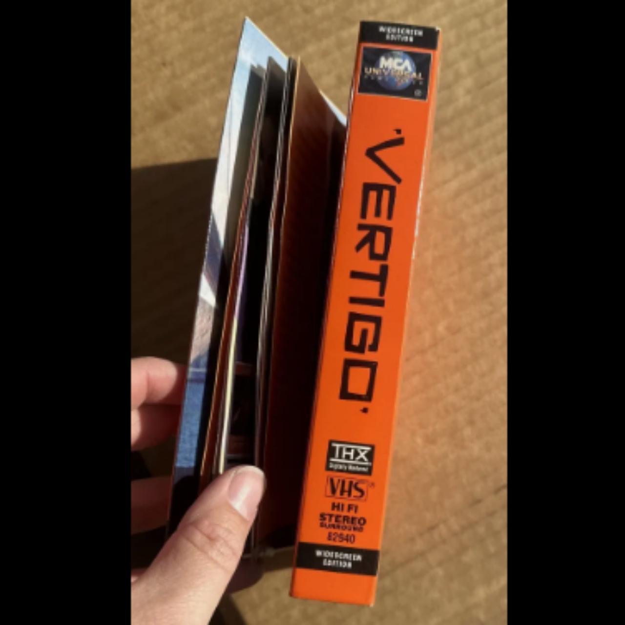 Vertigo (VHS, 1997, Restored, remastered, widescreen... - Depop