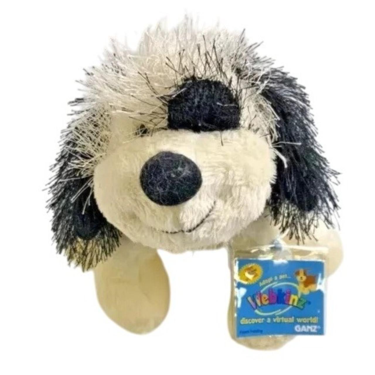 Ganz Webkinz Cheeky Dog Plush Stuffed Animal Black... - Depop