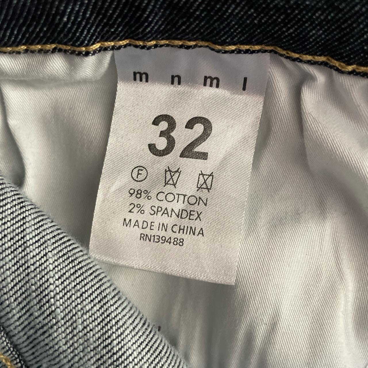 MNML Skeleton Jeans - Depop
