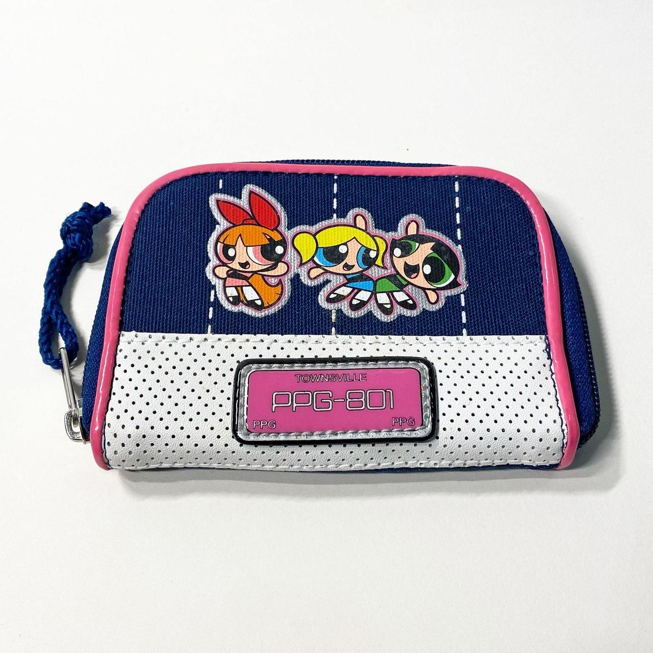 Vintage early 2000s Powerpuff Girls zip wallet... - Depop