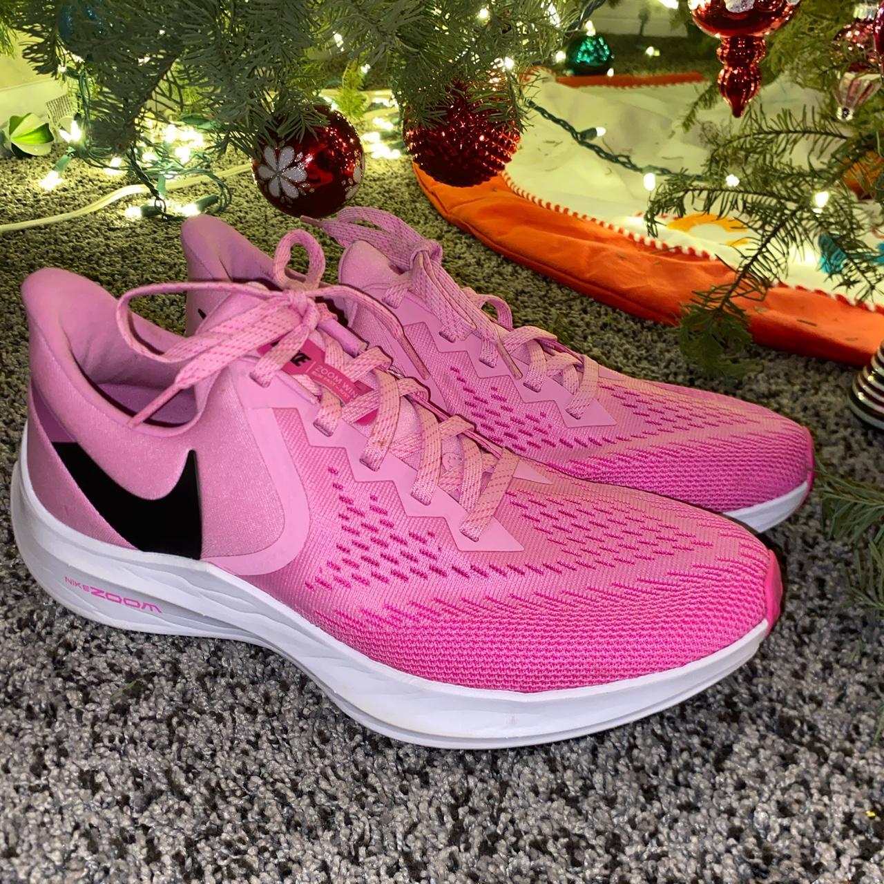 •Nike Air Zoom Winflo 6 “Psychisch Pink” •Woman... - Depop