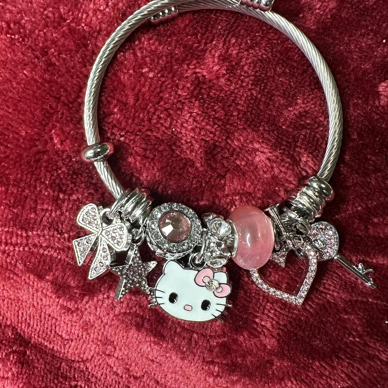 Beautiful Hello Kitty Charm Bracelet - Depop