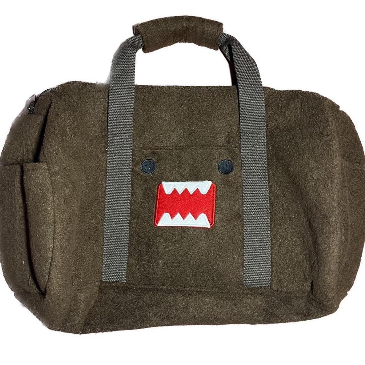Domo kun duffle bag. Brown Domo travel bag. Can fit... | Depop