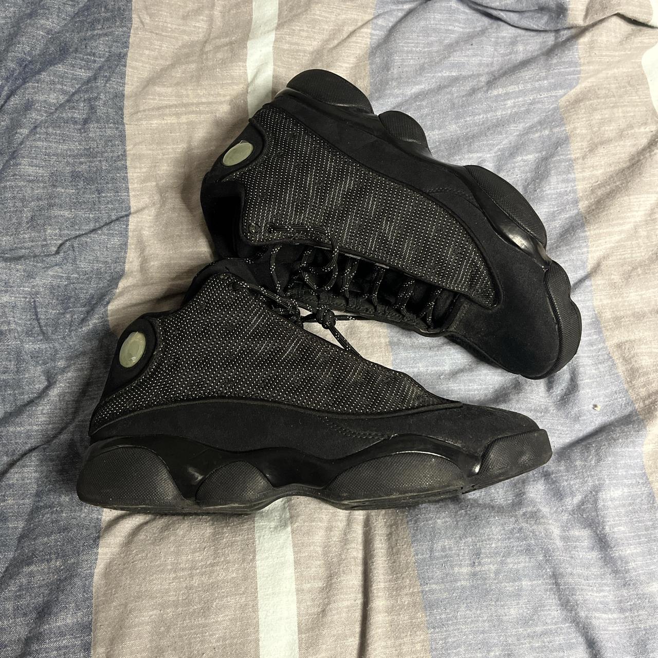 Jordan 13 black cat 9/10 No og box, great condition. - Depop
