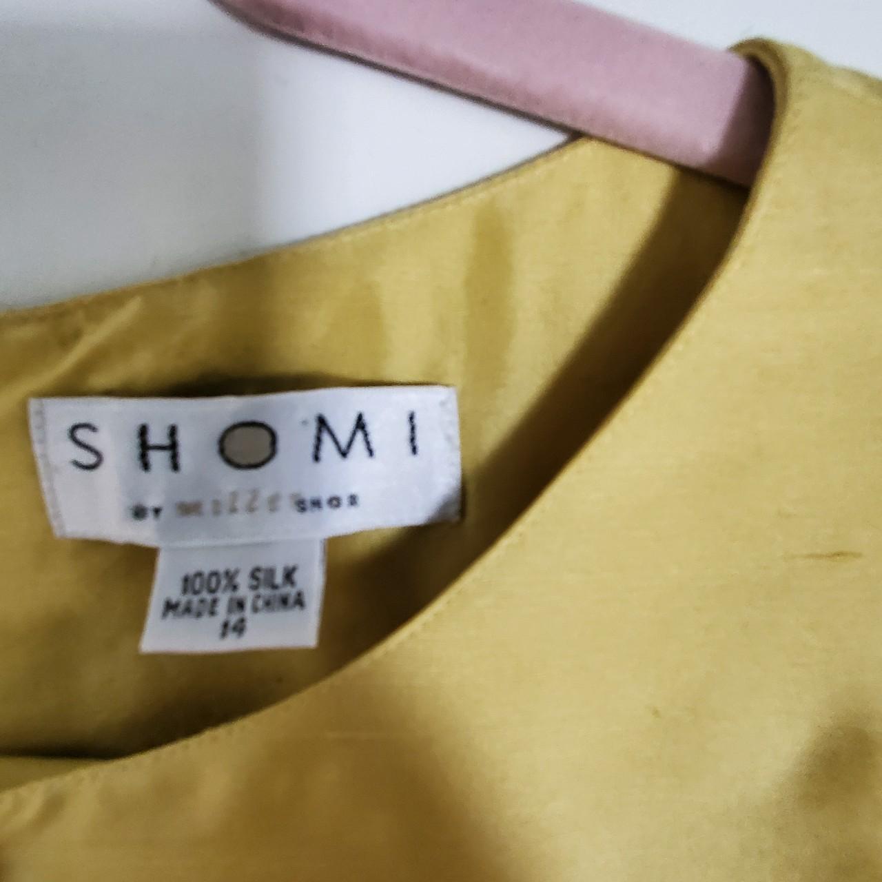 Shomi by Miller Shor dupioni silk pant set. Pale... | Depop