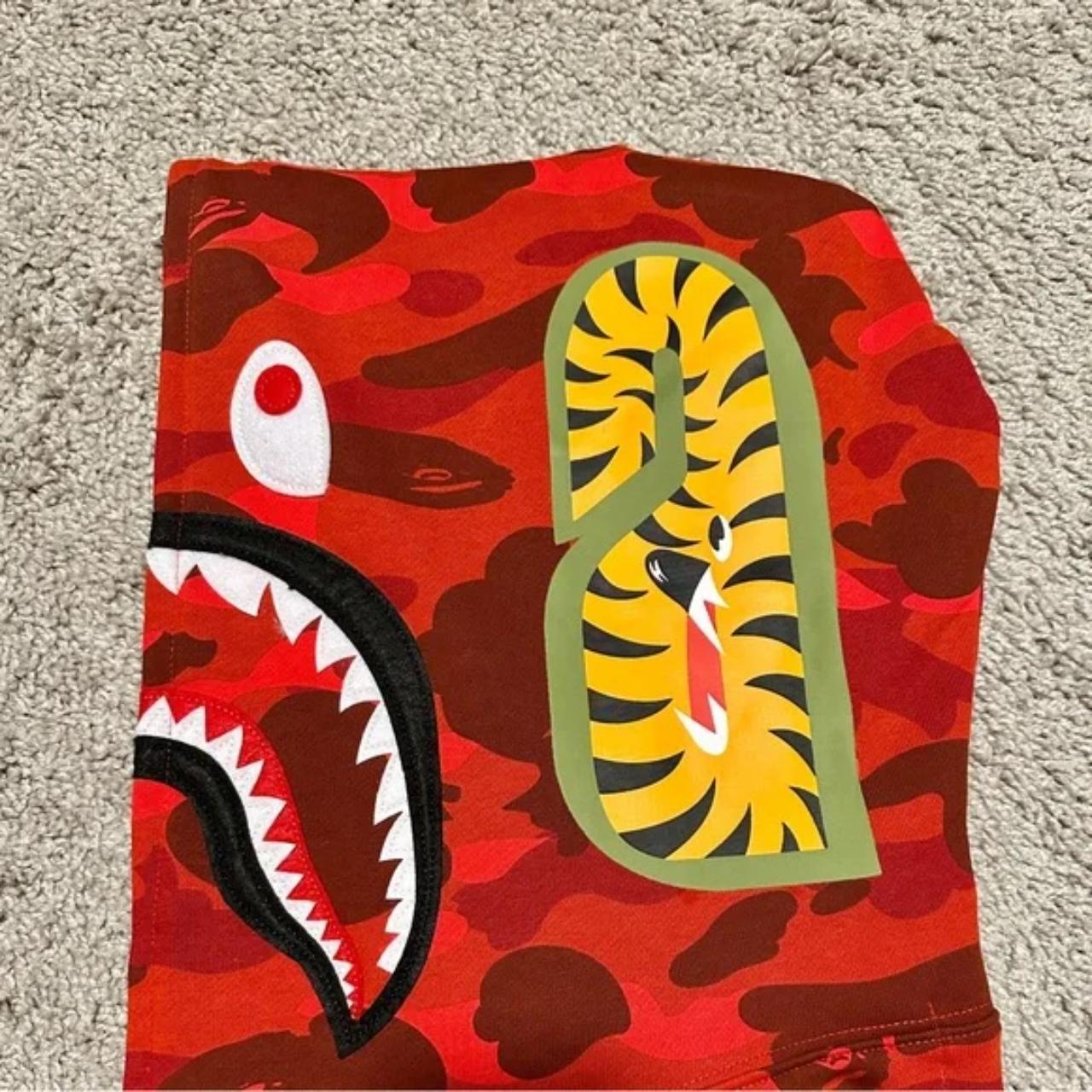 Red Bape The sizing is in asian so get your right... - Depop