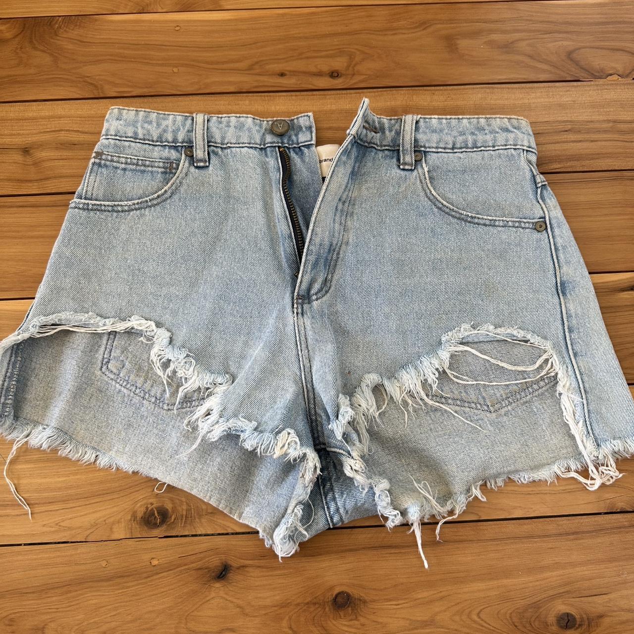 Abrand shorts, small mark on front, not noticeable... | Depop